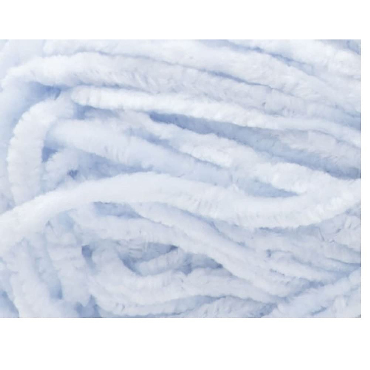 Bernat Baby Yarn Bernat Baby Velvet Yarn - 3.5 Oz, Sky Blue - 3 Pack Bundle with Bella's Crafts Stitch Markers