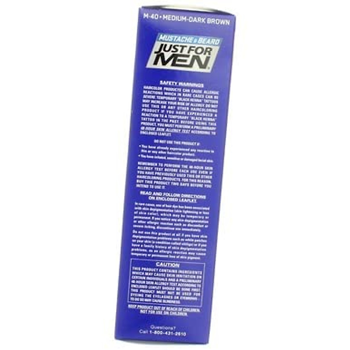 JUST FOR MEN Brush-In Color Gel, Medium-Dark Brown M-40 1 ea (Pack of 2)