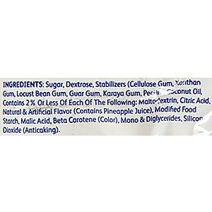 Dole Soft Serve Mix pineapple, 4.40 lbs