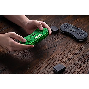8Bitdo Sn30 2.4G Wireless Gamepad for Original SNES/Sfc (Transparent Edition)