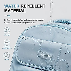 WEPOET Lightweighr College School Backpacks For Women,Classic Middle Student Bookbag For Teens Girls,Waterproof Middle School Bag Boys,(Blue)