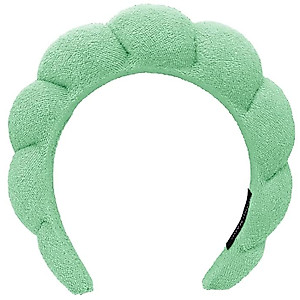 Halemet Spa Headband for Women Terry Cloth Headband for Washing Face Makeup Skincare Headband Puffy Headband 2024