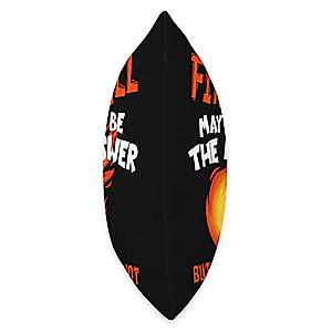 CharlIan Minds - Funny Fireball Saying Fireball May Not Be an Answer Funny Saying Throw Pillow, 18x18, Multicolor