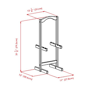 Winsome Wood Alex 5-Piece Snack Table Set, Walnut Finish