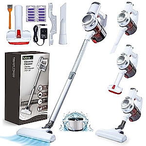 HOMEREALM Cordless Vacuum Cleaner, 4 in 1 Stick Vacuum Cleaners for Home. Portable Carpet Cleaner and Pet Hair Vacuum with Powerful Suction and 2000mAh Battery of 35 Min Runtime