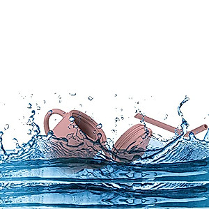 Linshuma Silicone Baby Cup, Toddler Straw Sippy Cup, Kids Trainer Cup, Open Cup for 6 Months+ Babies Training Cute 150ML Coffee