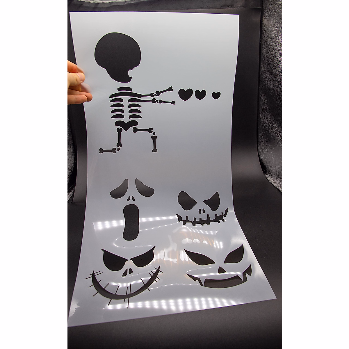 7mil Blank Mylar Sheets for Stencil,10PCS 12X24 inch Milky Translucent PET Blank Stencils Sheets, Template Material for Cutting Machines, Laser Cutting, Food-Safe Craft Plastic