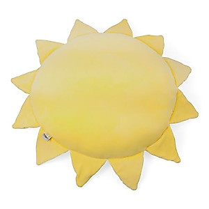 KINREX Yellow Sun Plush – Cheerful Cuddly Sun Stuffed Toy and Pillow for Kids, Bright Soft Sun Plushie, Perfect for Nursery and Playroom Decor, Measures 22 Inches