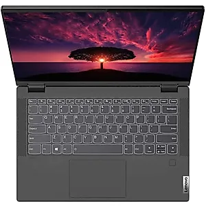 New Lenovo Flex 5 2-in-1 Convertible Business Laptop, 14” FHD Touchscreen, AMD Ryzen 7 5700U,Windows 11 Pro,512GB SSD 16GB RAM,32GB Durlyfish USB Card