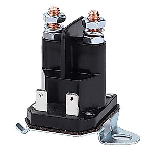 ATVATP 582042801 582042802 Starter Solenoid 435-325 Replacement for Husqvarna 532192507 192507 AYP Craftsman Poulan Trombetta 862-1241-211-12 Brass Plunger