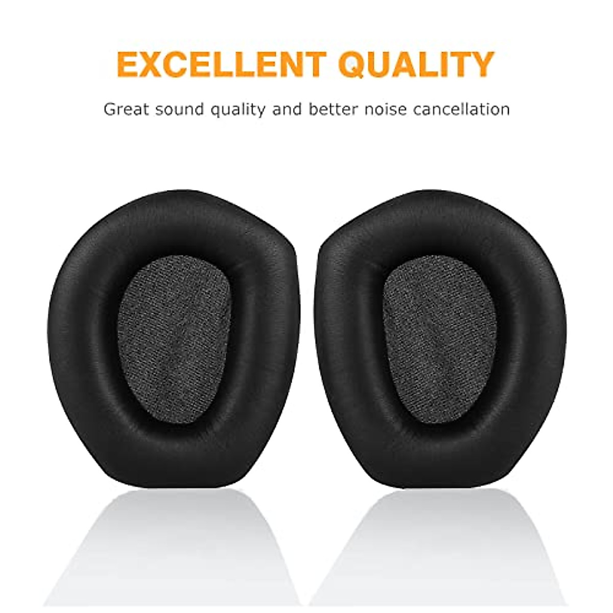 RS 175/HDR 175/TR 175 Replacement Ear Pads Upgrade Headphones Parts, Comfortable RS175 Earpads Cushions Compatible with Sennheiser RS175/RS185/RS195/RS165, HDR175/HDR185/HDR195/HDR165/TR175 Headphones