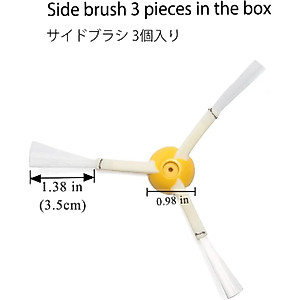 JoyBros Replacement Parts Accessories Compatible for iRobot Roomba 800 900 805 860 890 870 871 880 960 980 981 985 Wheel Tires Side Main Roller Brush Filter