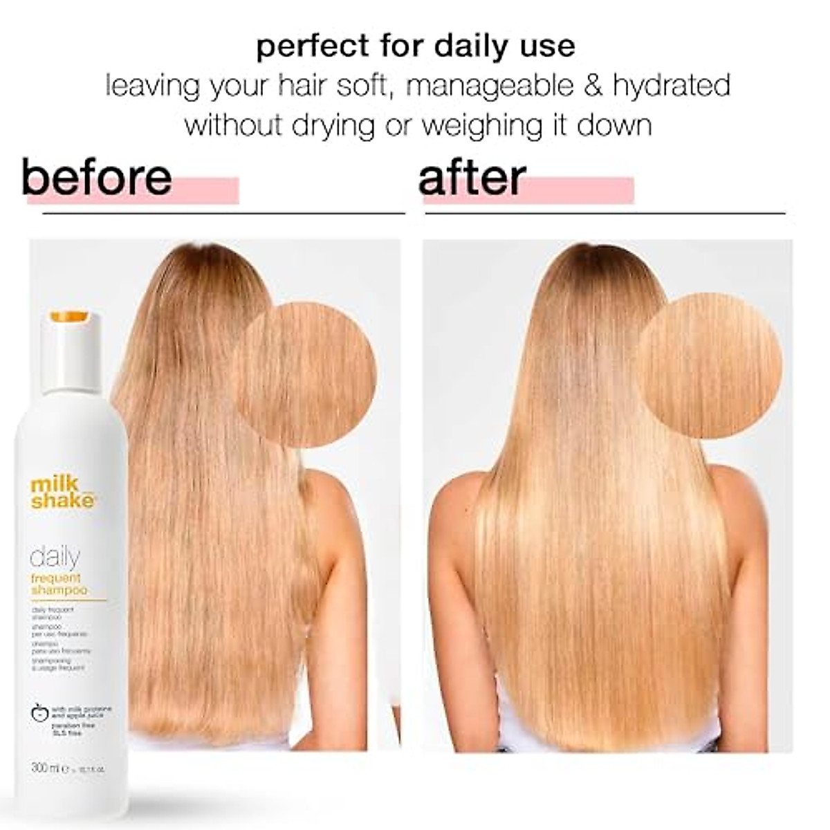 milk_shake Daily Frequent Shampoo, 10.1 Fl Oz (Pack of 1)