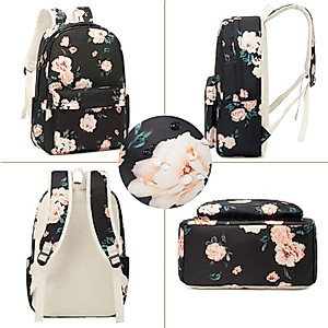 JIANYA Galaxy Backpack for Boys and Girls, Kids Backpack with Lunch Box Boy Backpack Girls School Book Bags