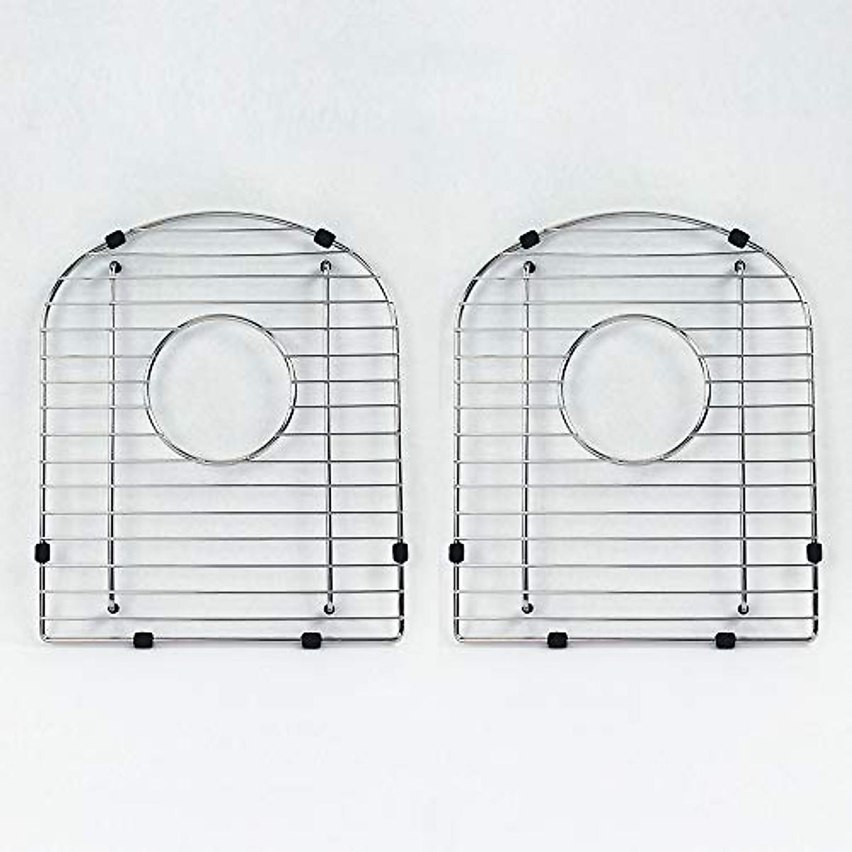 Transolid K-MTDD33229-1 Meridian 1-Hole Drop-in 50/50 Double Bowl 16-Gauge Stainless Steel Kitchen Sink Kit, 33-in x 22-in x 9-in, Brushed Finish