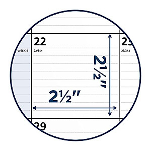 AT-A-GLANCE 2024 Desk Calendar, Monthly Desk Pad, 22" x 17", Standard, QuickNotes (SK7000024)
