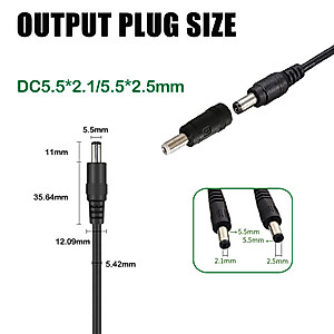 42V 5A Li-ion Charger for 10S 36V Li-ion Battery 42V Silver Aluminum Case Charger with Cooling Fan Output DC 5.5 x 2.5mm/5.5 x 2.1mm Plug