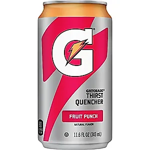 Gatorade Thirst Quencher, Fruit Punch, 11.6 Fl Oz (Pack of 24)