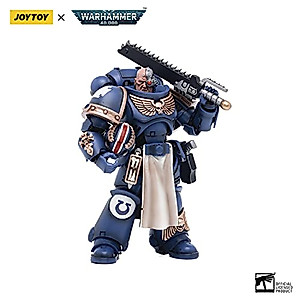 BLOOMAGE JOYTOY (BEIJING) TECH Warhammer 40K: Ultramarines Primaris Lieutenant Horatius 1:18 Scale Action Figure