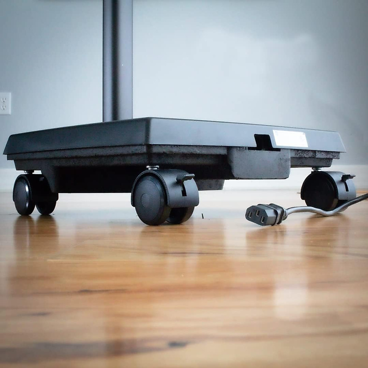 LEVO G2 Commercial Sturdy Egonomic Tablet Rolling Cart Stand with 60 Watt USB-C Charging Port for Most iPad Pro, Surface Pro, Amazon, Samsung, Kindle Touchscreens and More.