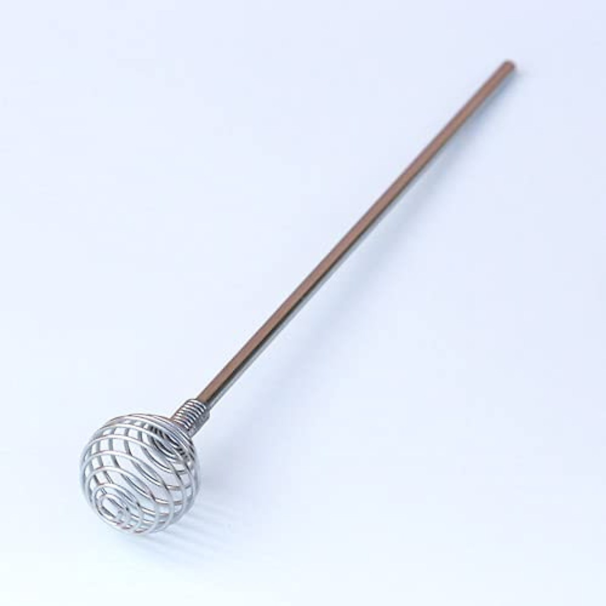 HOMTAK Honey and Syrup Dipper Stick Metal Stainless Steel Wand for Honey Pot Jar Containers - 7.1 inch JAPAN