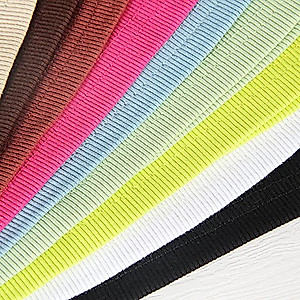 Artfish Women's Sleeveless Full Tank Top Form Fitting Scoop Neck Ribbed Knit Basic Tight Fitted Cami Neon Hot Pink 80s S