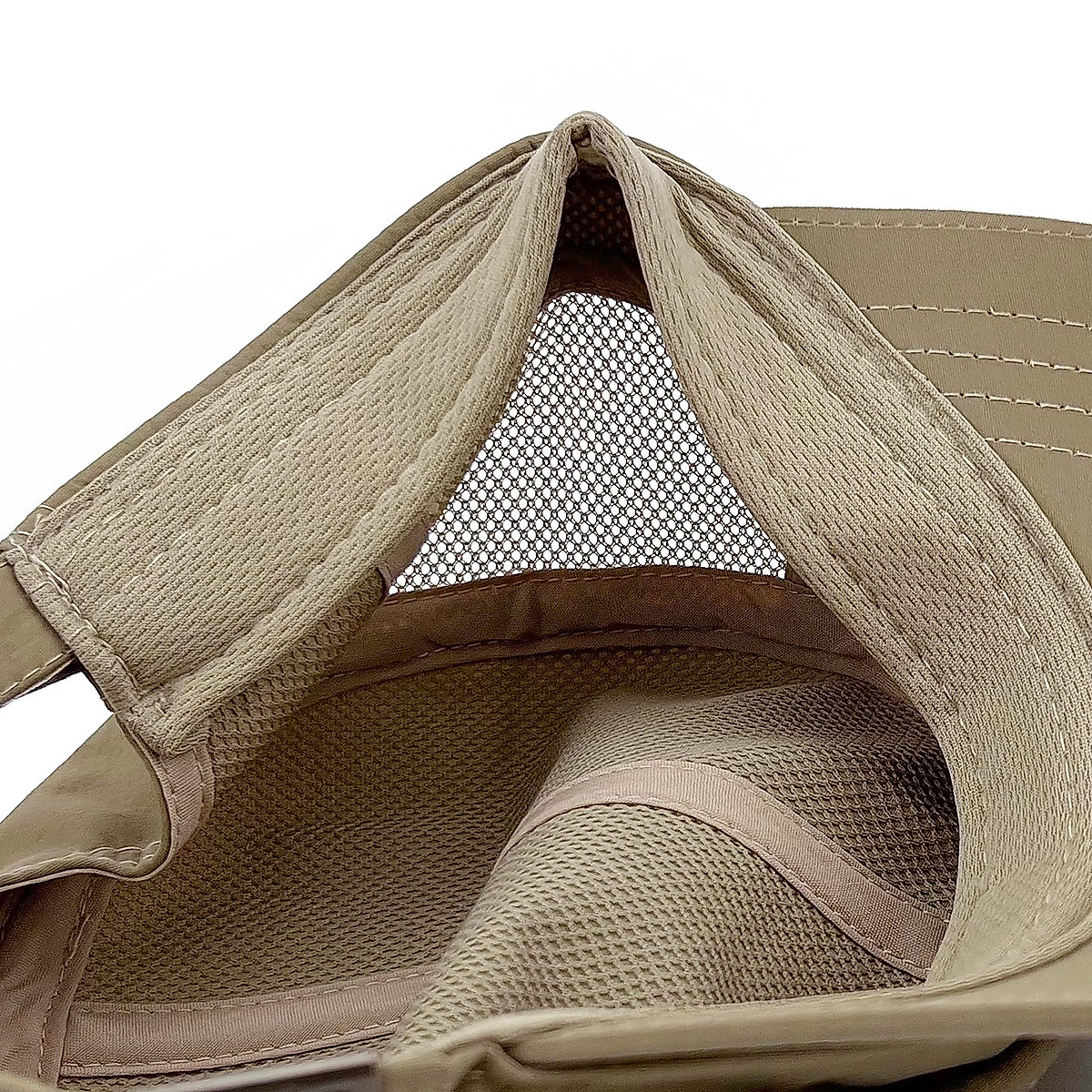 REDSHARKS Quick Dry Caps for Women Waterproof Hat for Men Running XL Beige Khaki