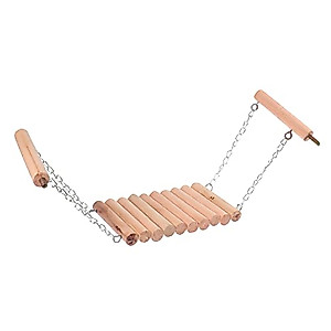 PATKAW Parakeet Toys Parakeet Toys Parrot Toys of 2 Bird Swing Toys Parrot Swing Toys Bird Perch Stand Bird Chewing Toys Wooden Parrot Chewing Parakeet Toys Parrot Toys Parrot Toys