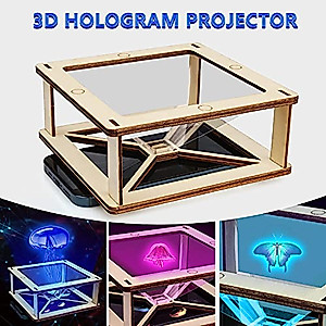 6 in 1 STEM Kits, Science Experiment STEM Projects for Kids Ages 8-12, Educational 3D Wooden Puzzle, DIY STEM Toys Building Kit, Gifts for Boys and Girls Ages 8 9 10 11 12 Years Old