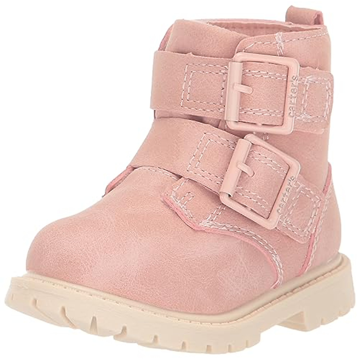 Carter's Kids Clary Boot, Pink, 8 US Unisex Toddler