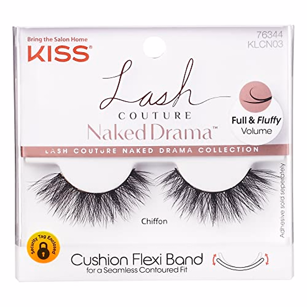Kiss Lash Couture Naked Drama Chiffon (Pack of 3)