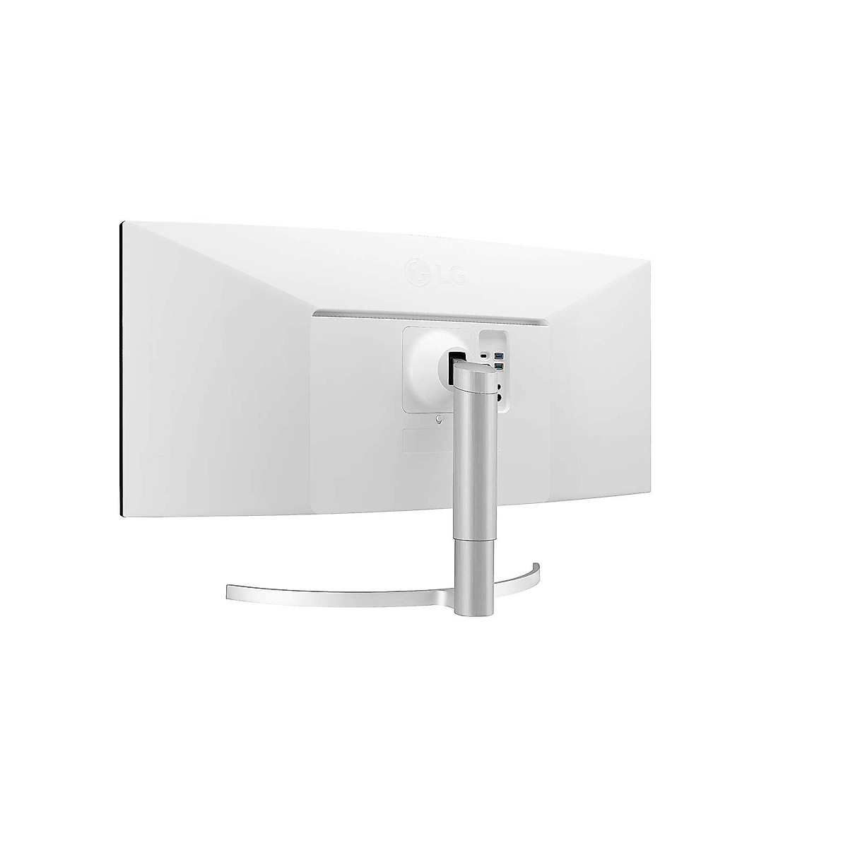 LG 38BN95C-W 38 Inch UltraWide QHD+ IPS Curved Monitor with Thunderbolt 3 Connectivity, White/Silver (Renewed)