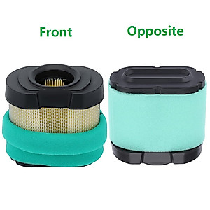 Annolai 792105 Z425 Air Filter for BS V-Twin Engine 593240 593435 276890 44H777 5405K John Deer-e Z245 MIU11515 MIU11517 GY21057 D160 D170 LA155 LA165 Mower 492932 696854 Oil Filter