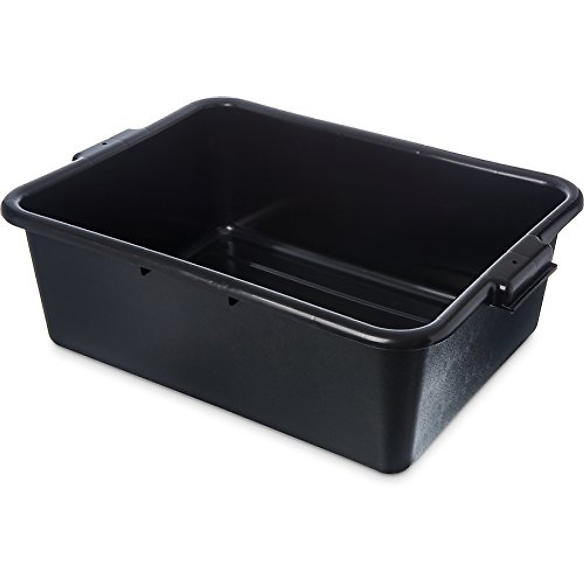 Carlisle FoodService Products 4401103 Comfort Curve Bus Box/Tote Box, 7" Deep, Black