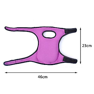 Yugust Home Gardening Knee Pads,1 Pair Neoprene Fabric Kneeler, Memory Foam Liner Kneeling Pads Knee Protector Mat for Cleaning Working Exercising,Purple