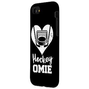 iPhone SE (2020) / 7 / 8 Hockey Omie Funny Hockey Heart Grandma Omie Case