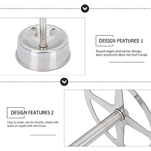 Divided Toothbrush Toothpaste Holder Stand: Stainless Steel Toothbrush Razor Organizer Makeup Brush Holder for Bathroom Vanity Countertop