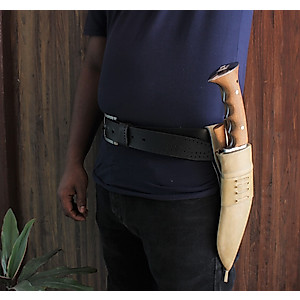 8 Inch Khukuri/Kukri Knife : Model - Iraqi Gripper Blocker, Handmade Machete, Bladed