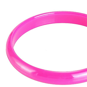 BinaryABC Plastic Bangle Bracelets Candy Color Bracelet Party Favors Pack for Birthday Party 12pcs (Adult Size)