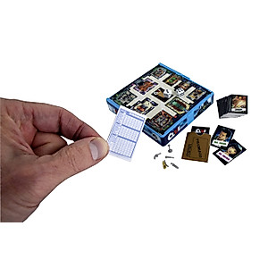 Worlds Smallest Board Games Set of 4 - Clue, Sorry, Battleship, Blokus (Bundle)