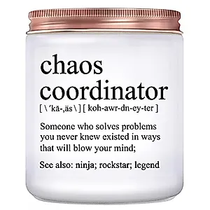 Chaos Coordinator Gift- Funny Staff Appreciation Gifts, Leader Gift, Gifts for Manager Busy Mom Work Bestie Friend Co-Worker, Bosses Day Gifts