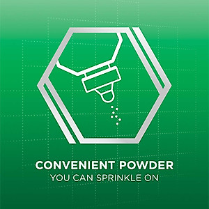 Super Poligrip Denture Adhesive Powder Extra Strength Container, 1.6 Ounce