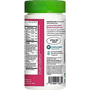 Rainbow Light Multivitamin for Women, Vitamin C, D & Zinc, Probiotics, Women’s One Multivitamin Provides High Potency Immune Support, Non-GMO, Vegetarian, 90 Tablets