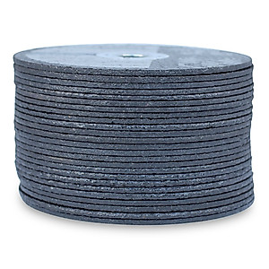 BHA Metal and Stainless Steel Cut Off Wheels for Die Grinders, 3” x 1/16” x 3/8” - 25 Pack