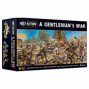 Warlord Games A Gentleman's War - Bolt Action Starter Set a WW2 Tabletop Strategy Battle Game for 2 or More Players