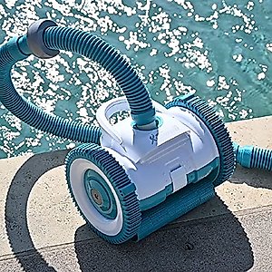 XtremepowerUS In-Ground Pools Automatic Suction Pool Cleaner for Swimming Pool with 39' ft. Hose Set (Automatic Pool Vacuum)