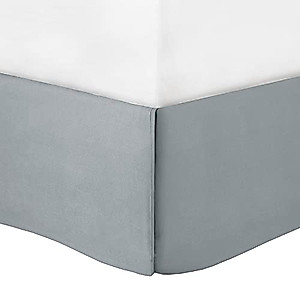 Harbor House Cozy Cotton Comforter Set - Classic Modern Design, All Season Down Alternative Casual Bedding, Matching Shams, Hallie, Damask Grey King(110"x96") 6 Piece