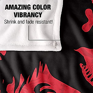 Jurassic Park 25Th Anniversary Officially Licensed Silky Touch Super Soft Throw Blanket 50" x 60"