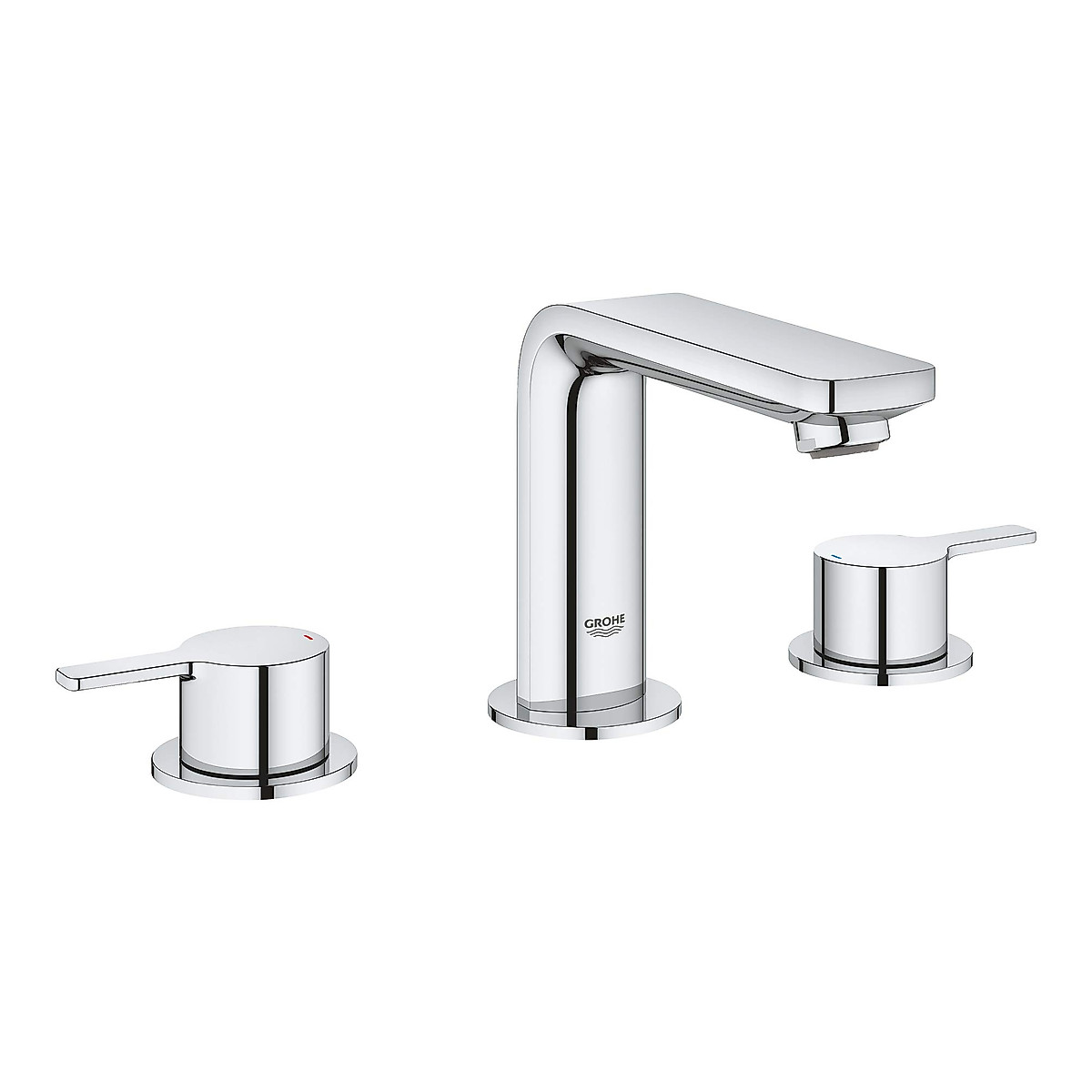 Grohe 2057800A Lineare 8" Widespread Two-Handle Bathroom Faucet in StarLight Chrome, Medium W