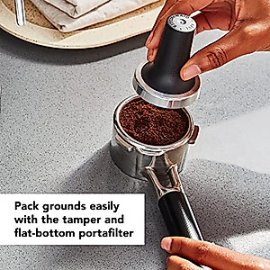 KitchenAid Semi-Automatic Espresso Machine KES6403, Matte Charcoal Grey